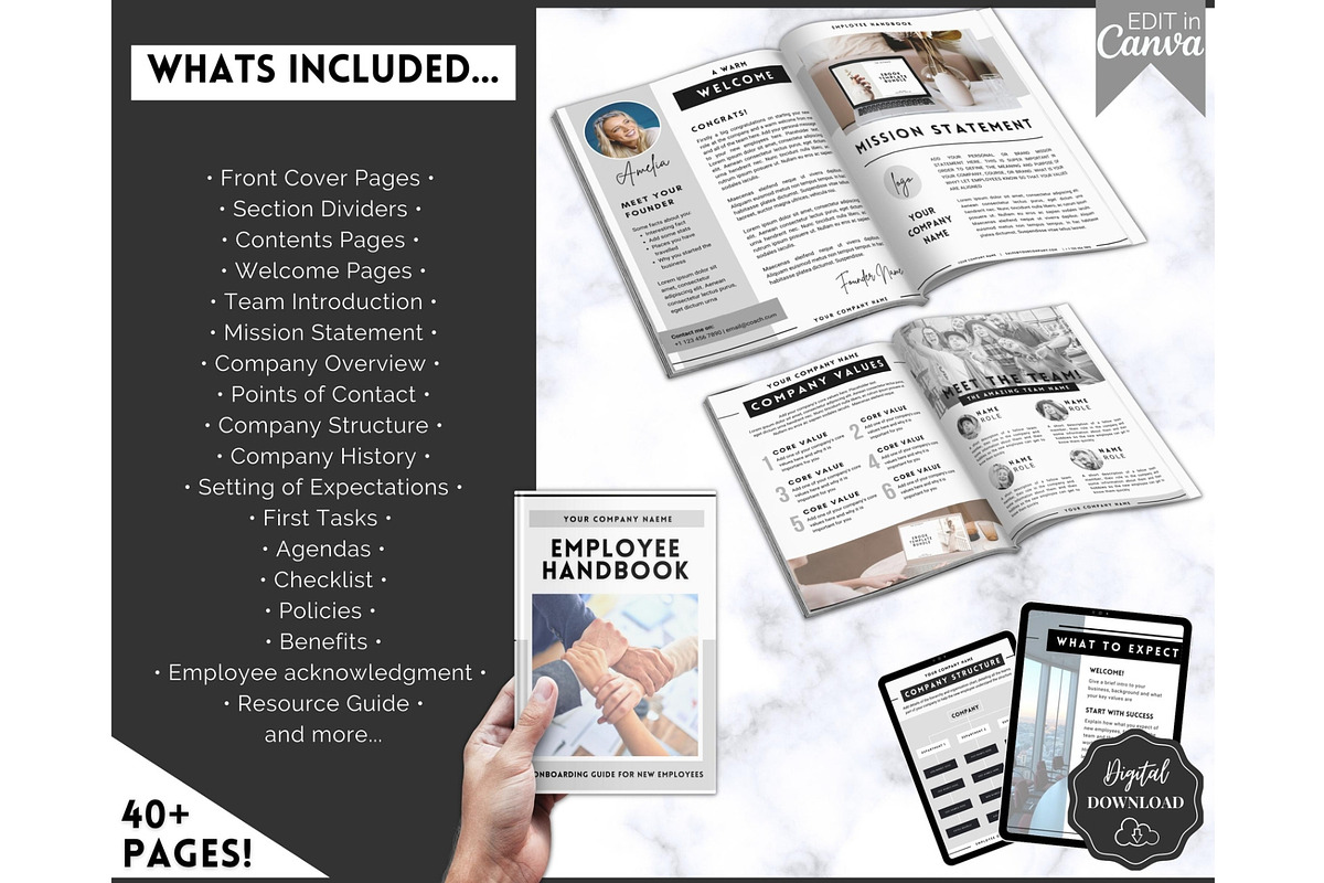 Employee Onboarding Templates, a Templates & Theme by Templatables