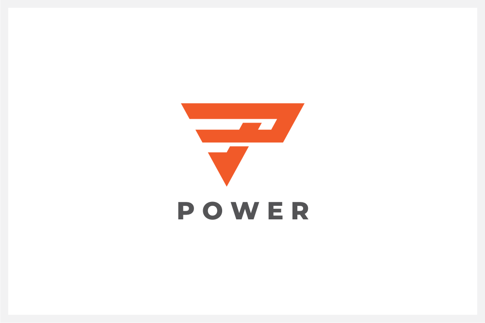 Power - Letter P Logo Template, a Branding & Logo Template by yopie
