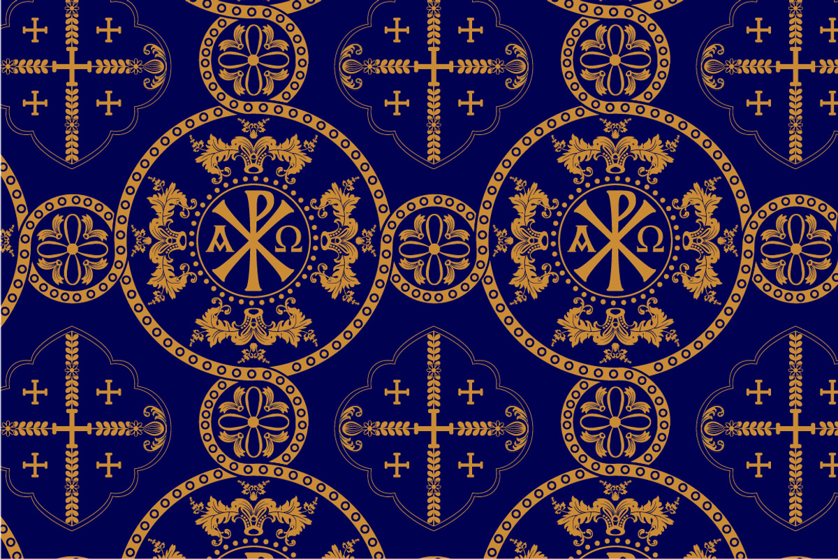 5 Classic Orthodox Patterns, a Pattern Graphic by Sunny_Lion | Creative ...