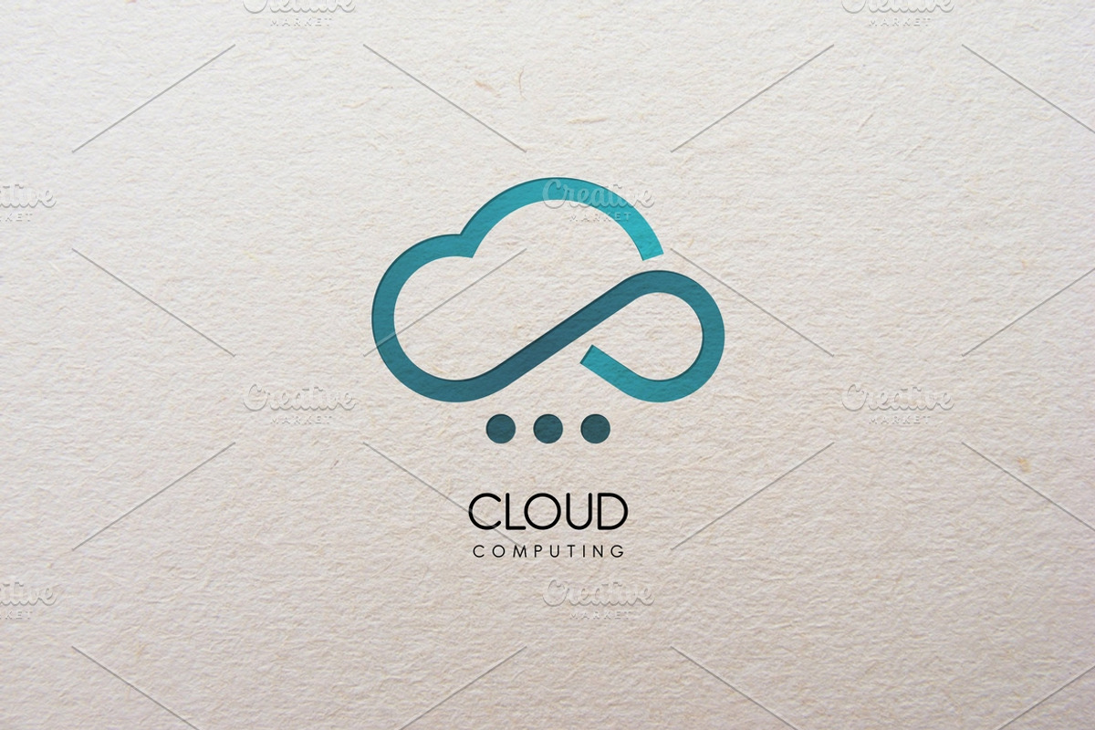 Cloud Computing Logo, a Branding & Logo Template by Magda