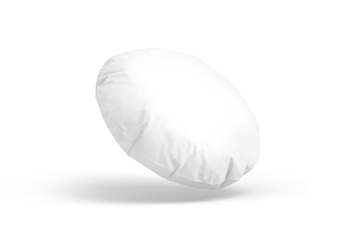 Round Bed Pillow 3D Model, an Object 3D Model by rebrandy