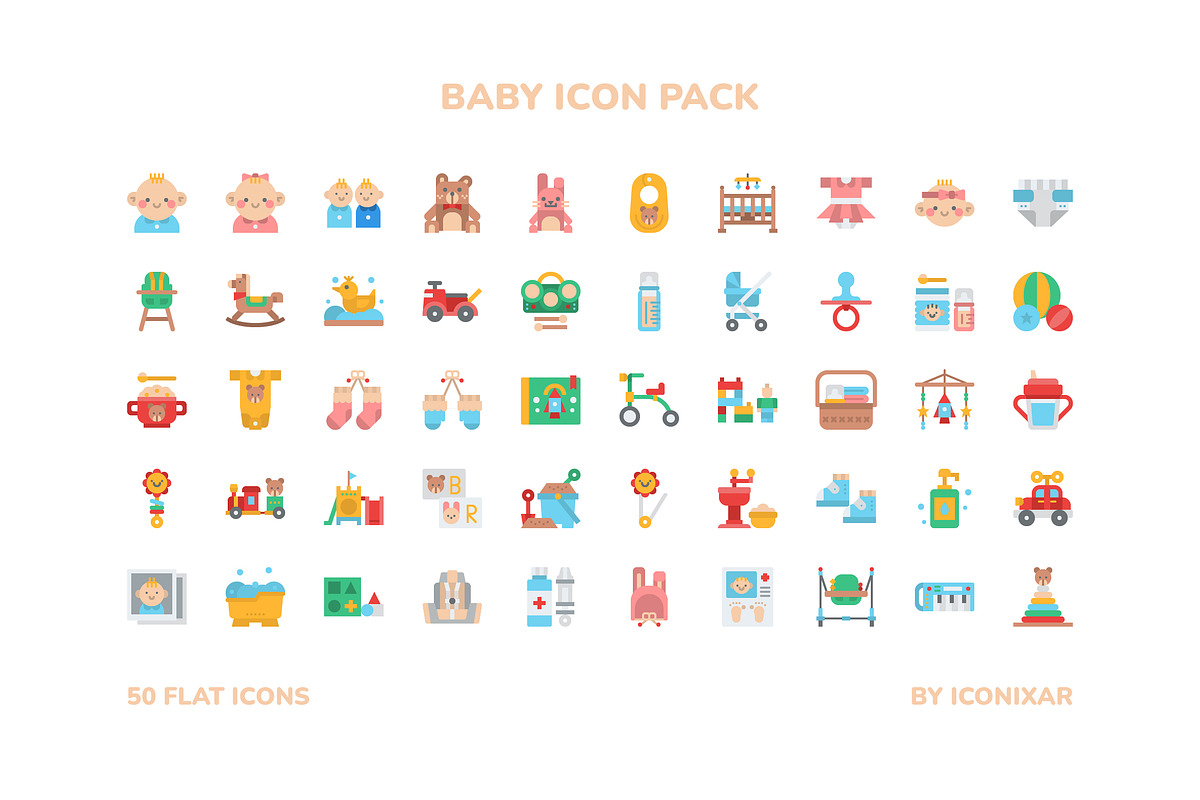 Baby Icon Pack by Iconixar