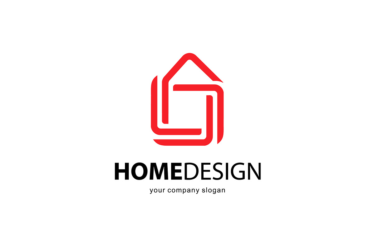 Home Design Logo, a Branding & Logo Template by IKarGraphics
