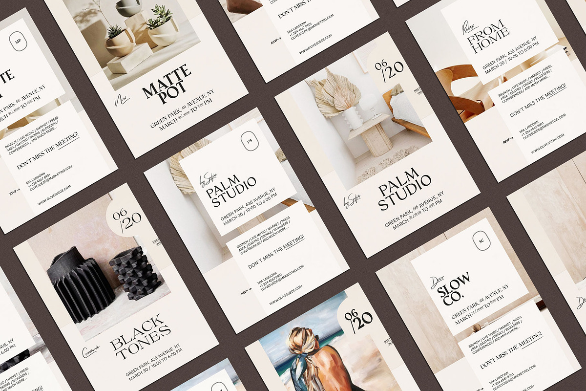 Marketing Kit, a Flyer Template by Moscovita Studio