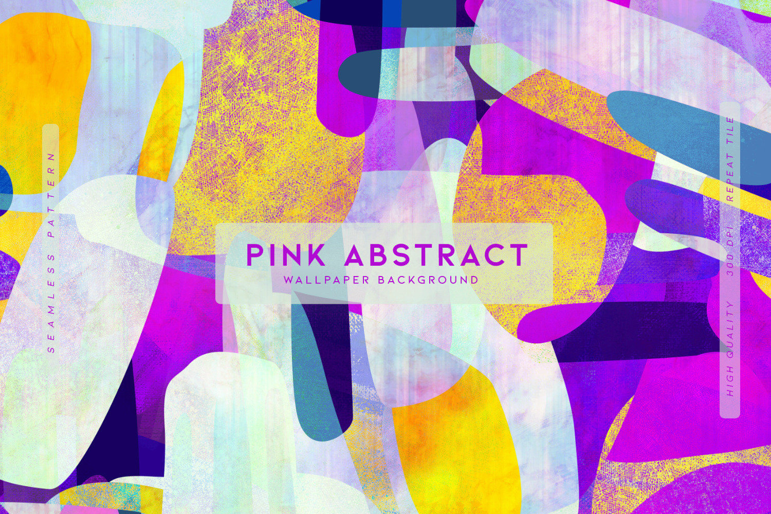 Pink Abstract, a Wallpaper Graphic by MalyskaStudio