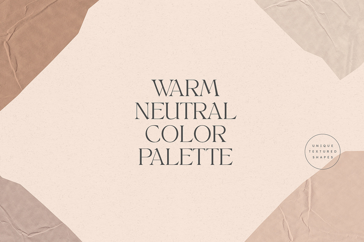 Paper Shapes in Neutral Colors