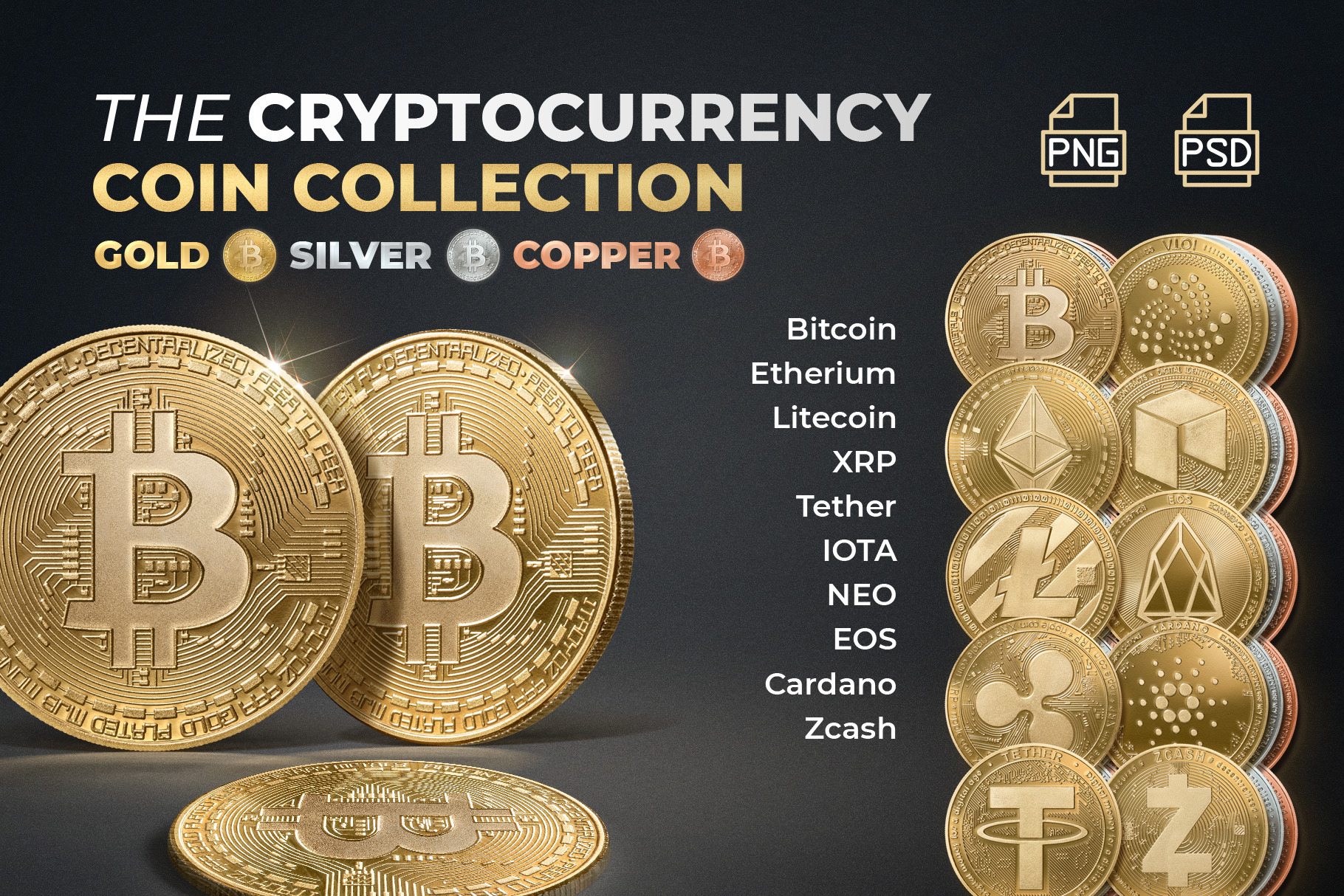Crypto Coin Photos - Cryptocurrency, an Object Graphic by FEINGOLD