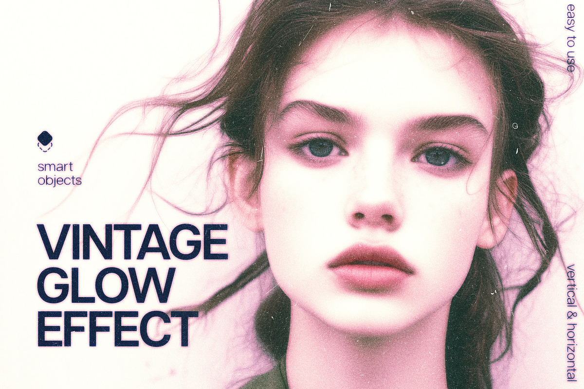 Vintage Glow Photo Effect, a Layer Style Add-On by Design Squad