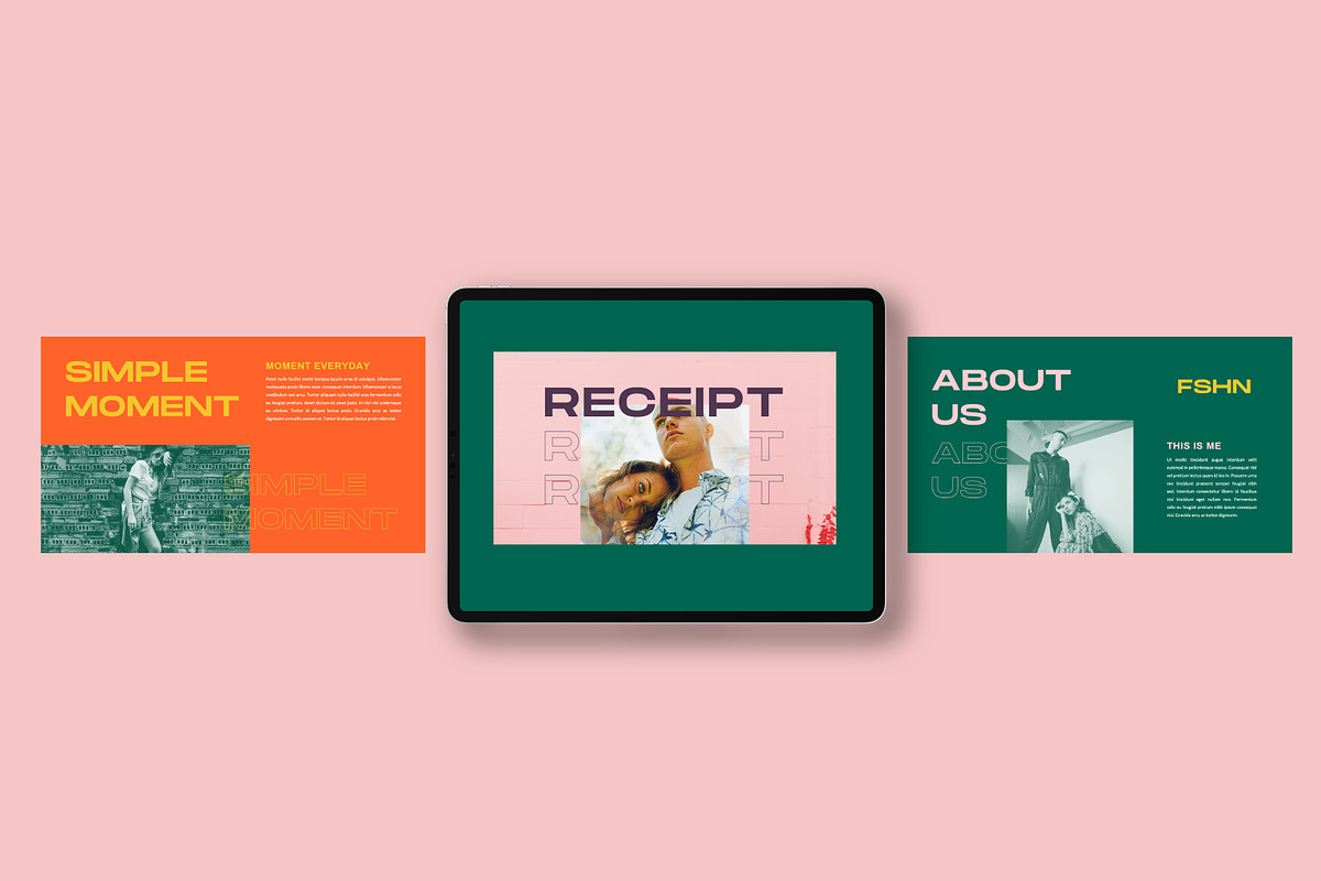 Receipt Presentation Template, a Presentation Template by Yo Slide