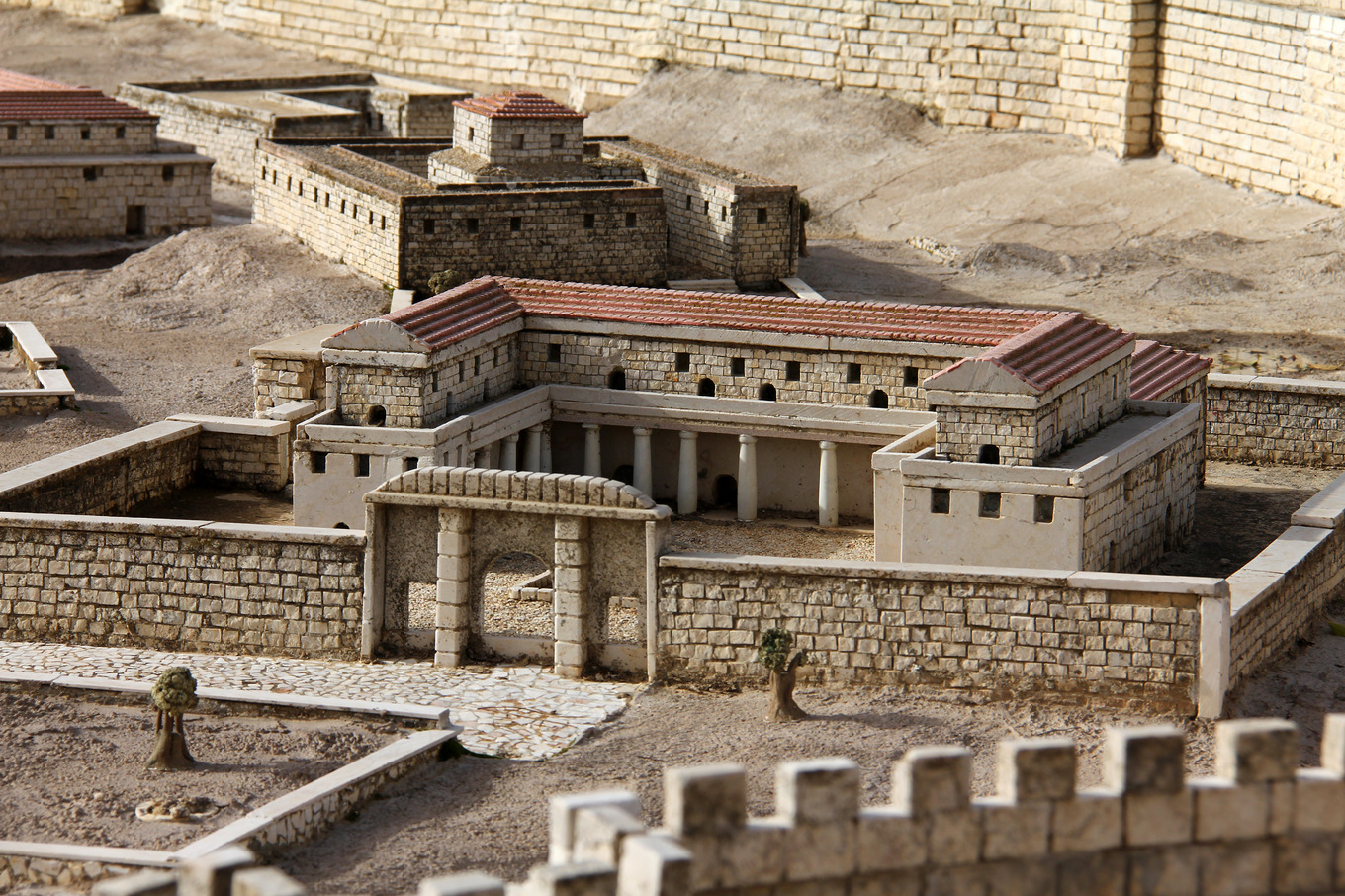 Palace in ancient jerusalem containing ancient, archeology, and bible ...