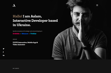 Shlok - Personal Portfolio Template | Bootstrap Themes ~ Creative Market