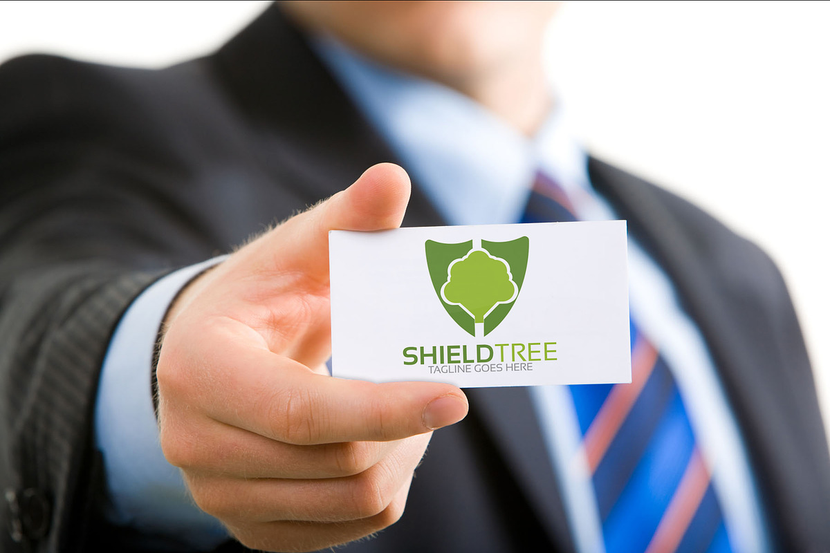 Shield Tree Logo, a Branding & Logo Template by Josuf Media | Creative ...