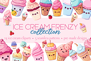 Cute and fun Ice cream design bundle