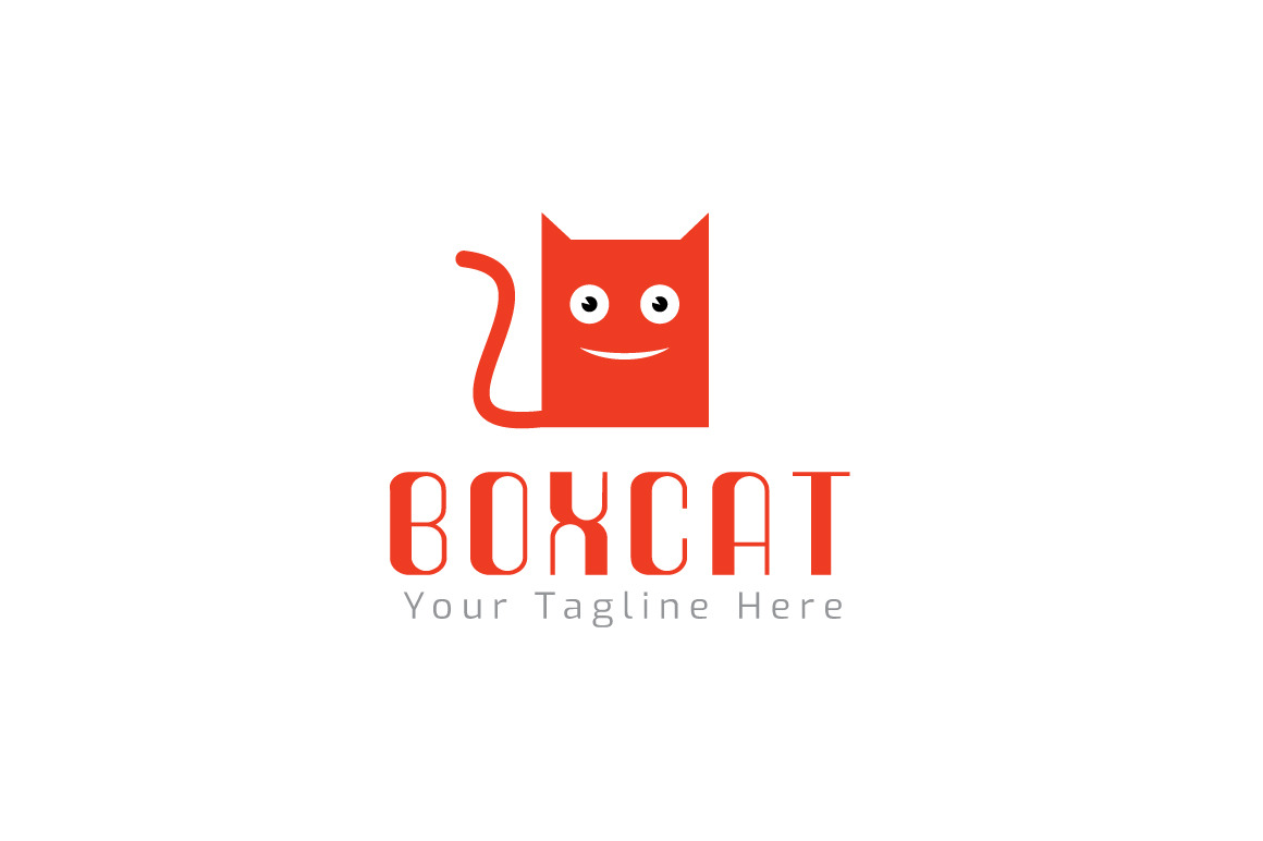 Box Cat Logo Template, a Branding & Logo Template by Logo20