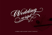 Wedding script, a Script Font by alphadesign | Creative Market