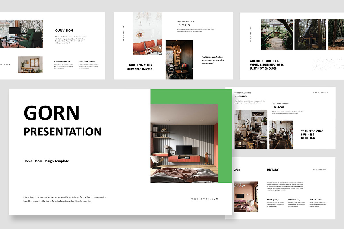 Gorn : Interior Decor Google Slides