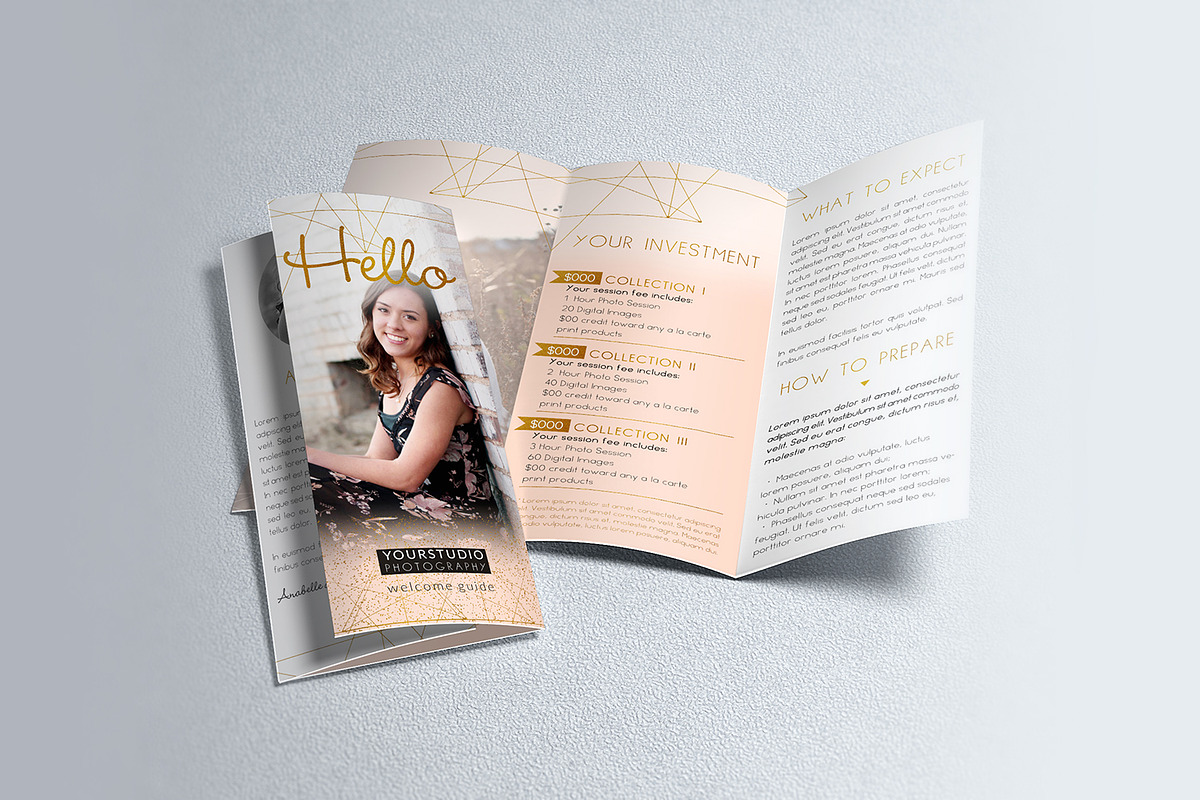 Trifold Brochure | Cute Layout, a Brochure Template by Sleeklens