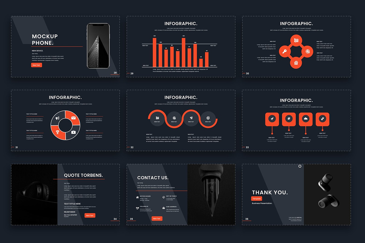 Torbens - PowerPoint Template, a Presentation Template by kreatifreya