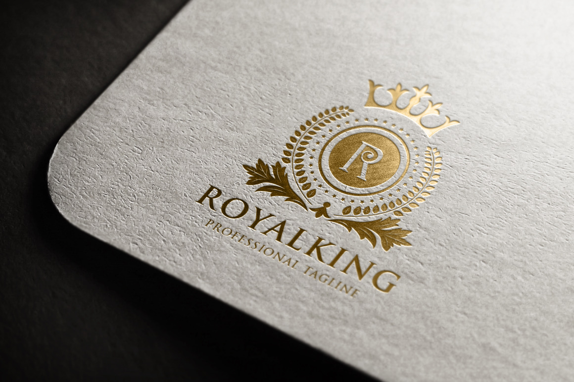 Royal King Letter R Logo, a Branding & Logo Template by Design_Planet