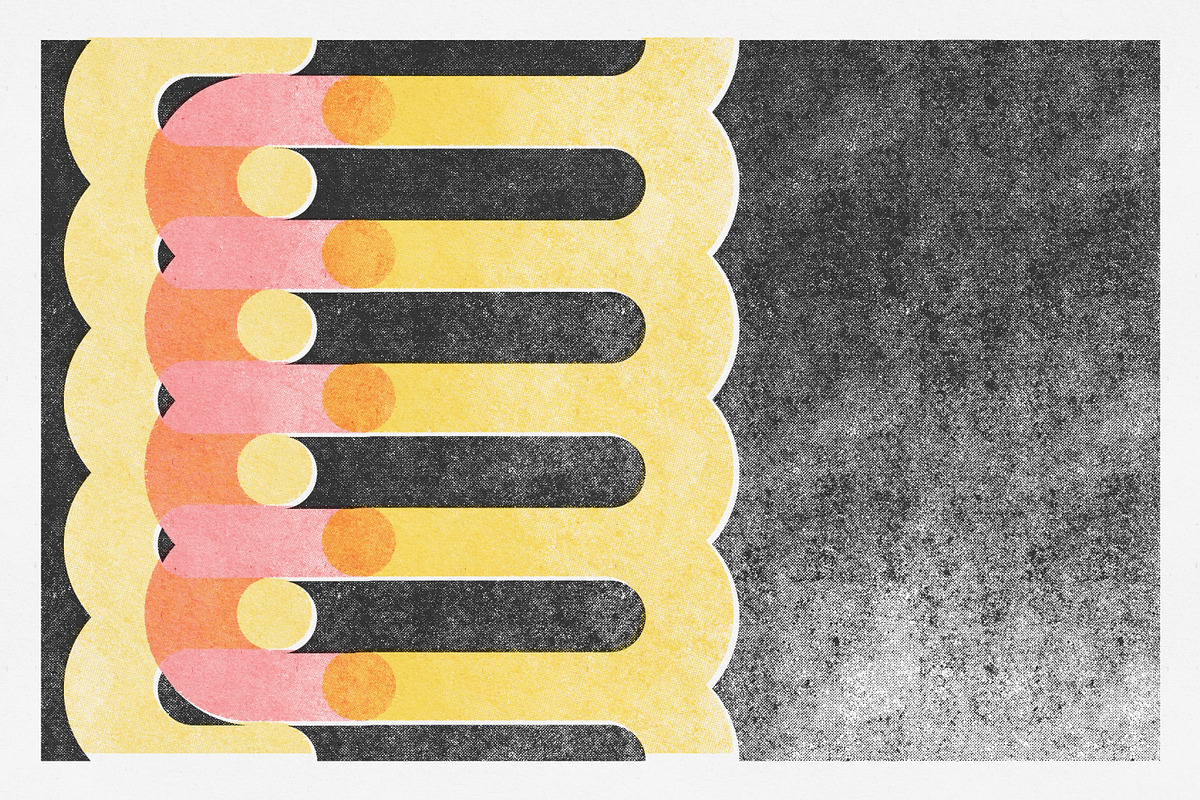 Risograph for Procreate, a Brush Add-On by UPROOT