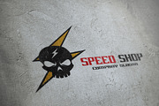 Speed Shop Logo, a Branding & Logo Template by Vectorwins Premium Shop