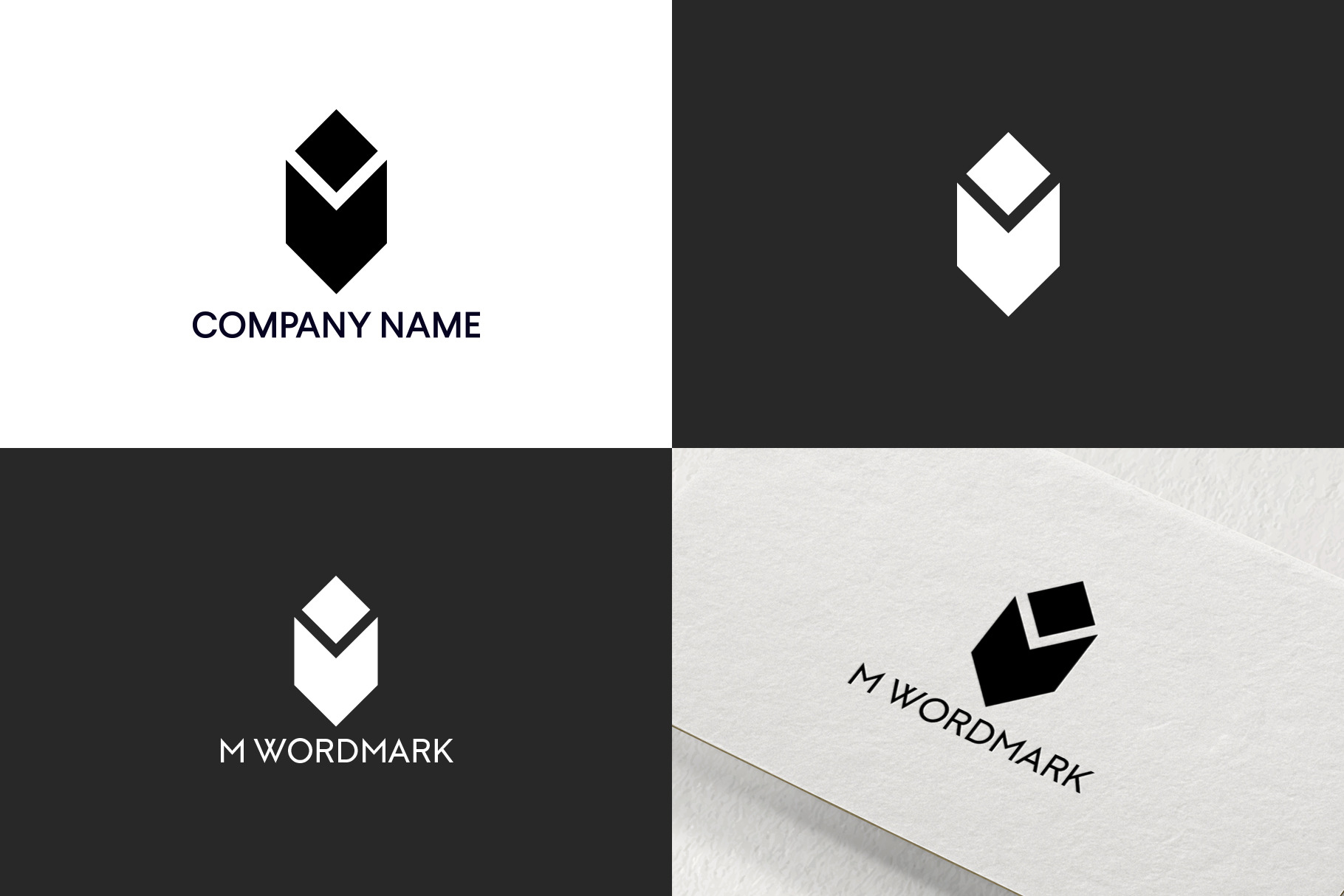 Letter M logo design, a Branding & Logo Template by GranzCreative
