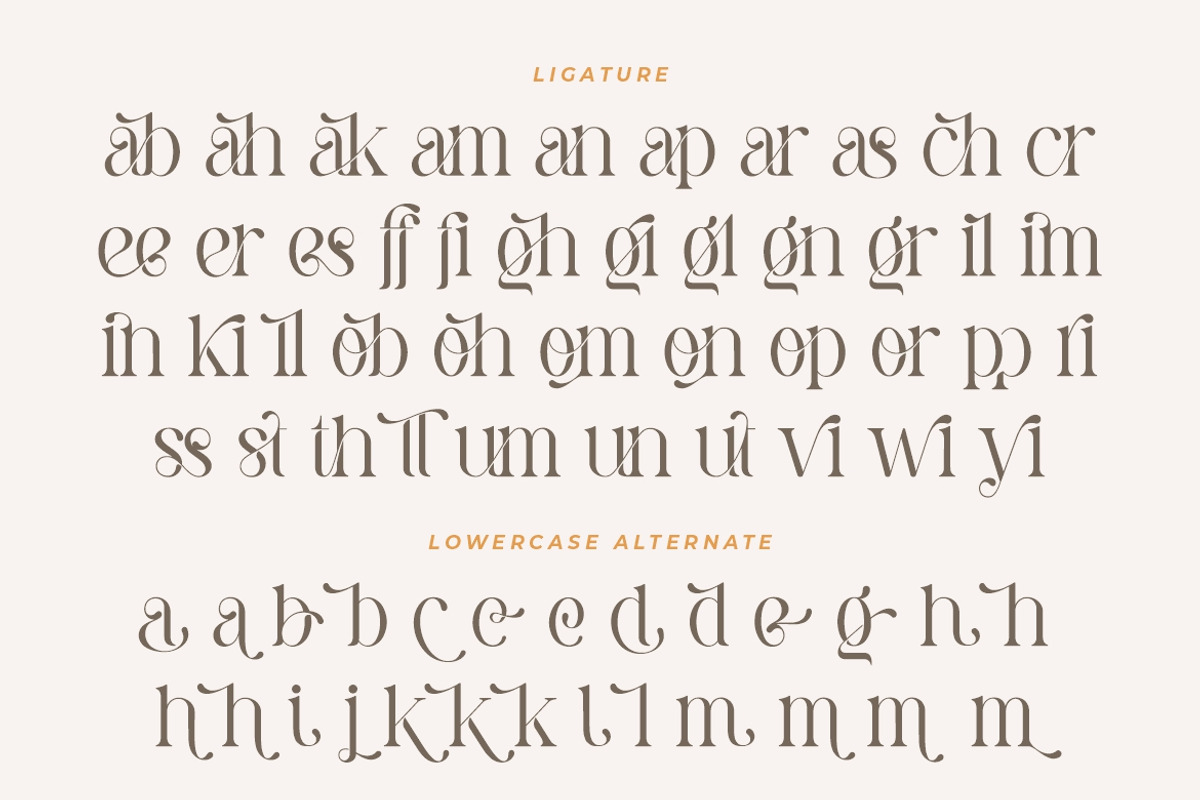 Pastel Orange - Casual Serif Fonts, a Serif Font by HansCo Studio