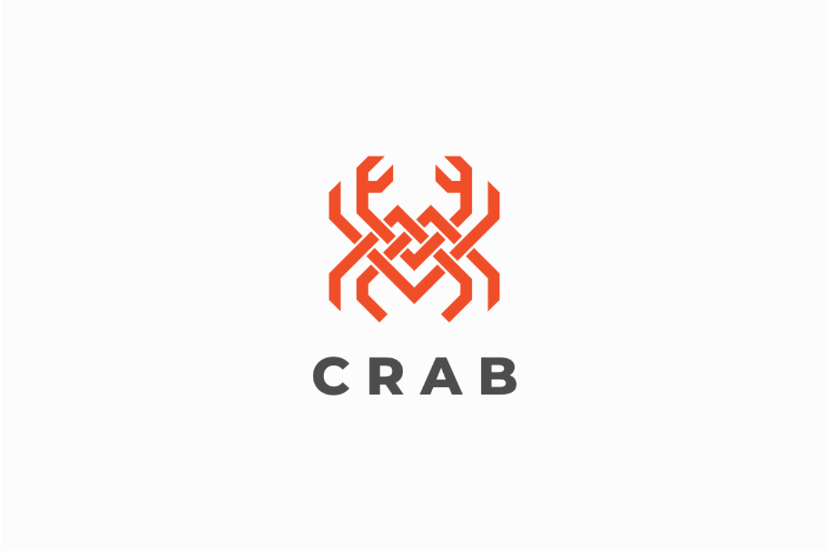 Abstract Crab Logo, a Branding & Logo Template by johnkent