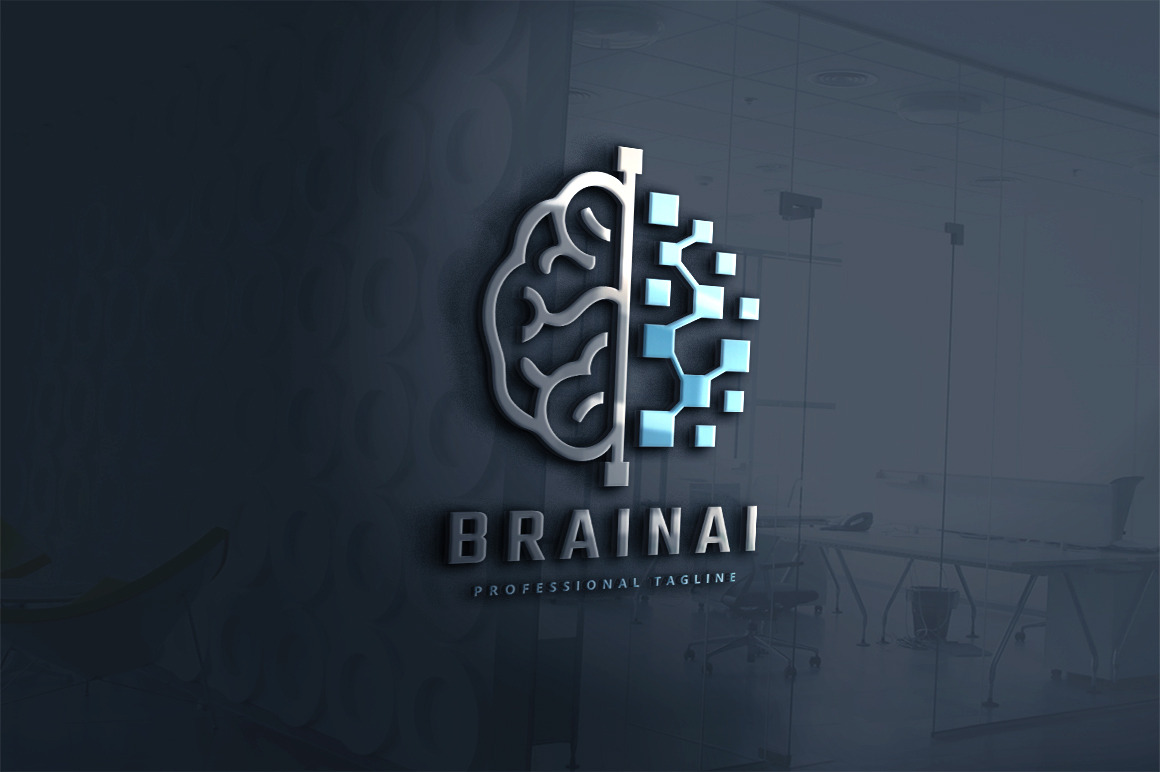 Artificial Intelligence Logo, a Branding & Logo Template by Design_Planet