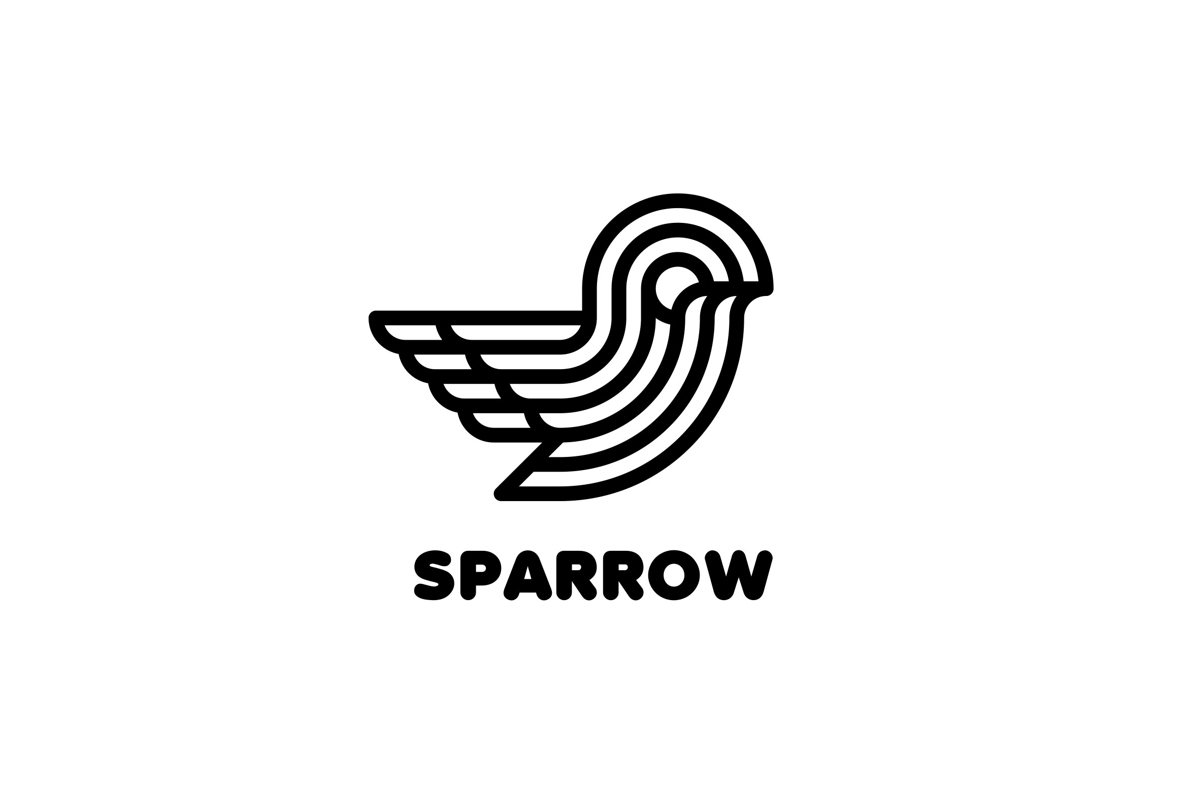 Sparrow Logo, a Branding & Logo Template by Last Spark