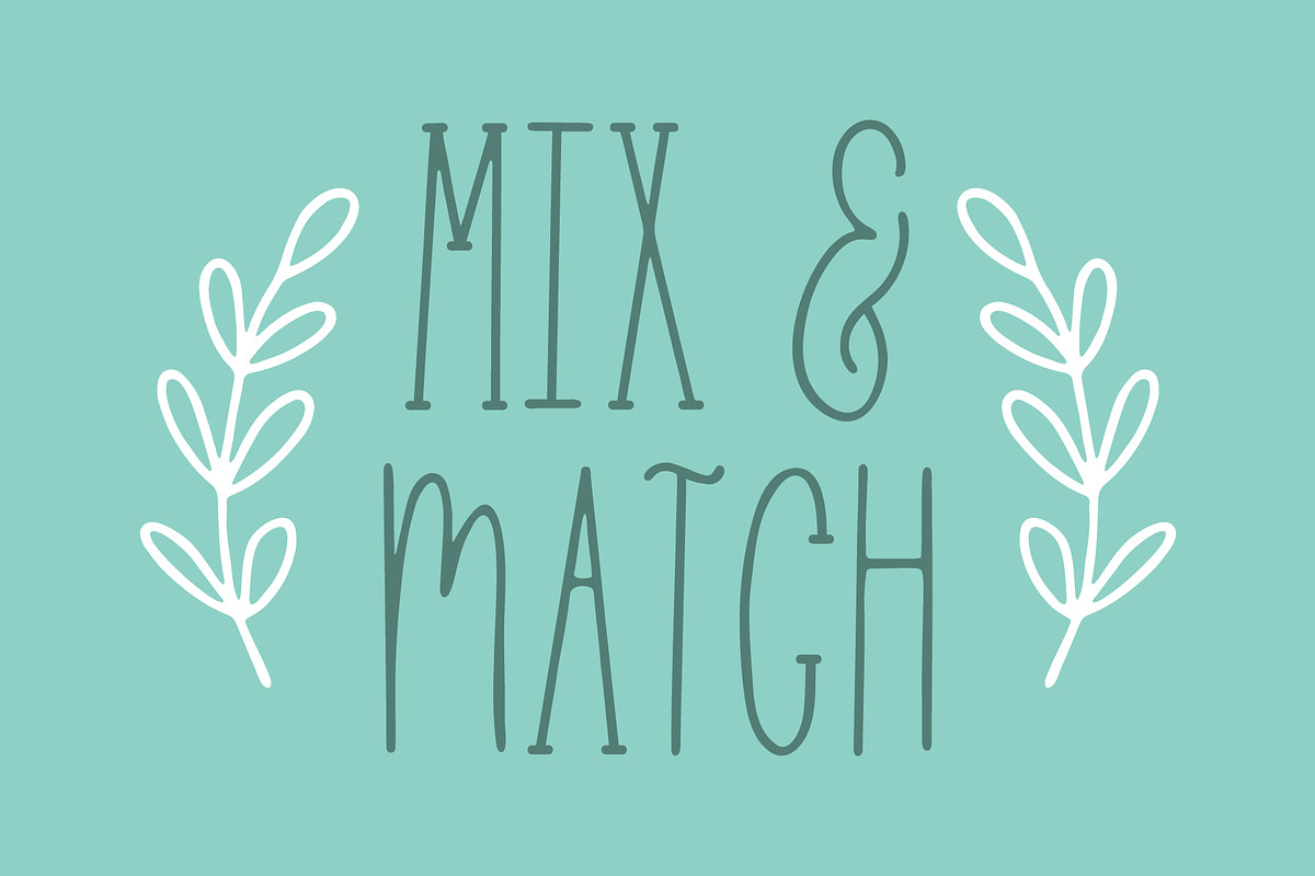 Easy Breezy Trio, Sans Serif Doodle, a Sans Serif Font by Jordyn Alison ...