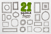 Doodle frames (part 2), an Object Graphic by katyabuslaeva