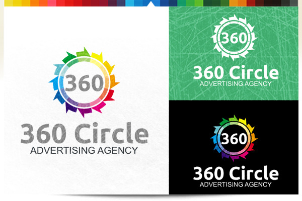 360 Circle, a Branding & Logo Template by Acongraphic