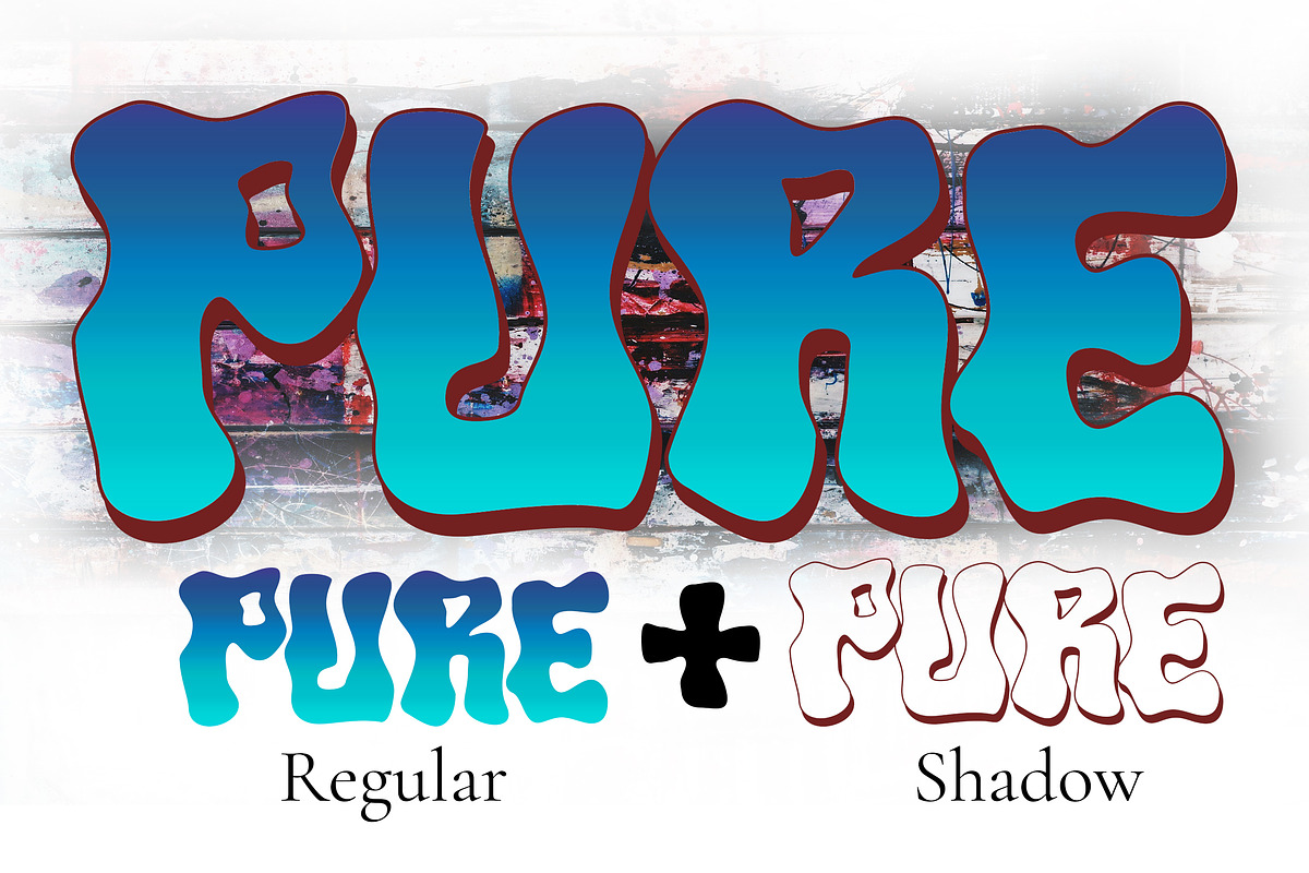 Large - Display font