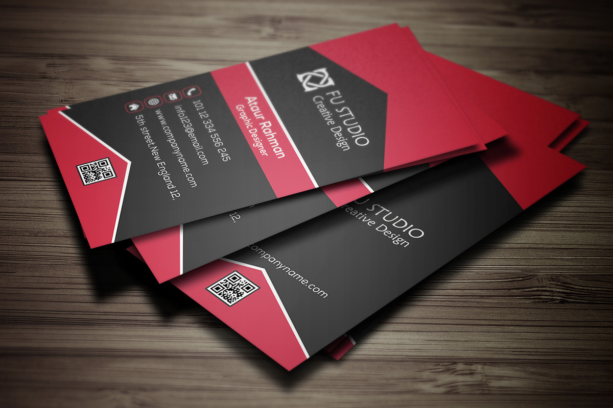 Business Card, a Business Card Template by Pixelpick