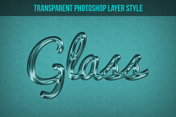 Glass Effect Photoshop Layer Style | Layer Styles ~ Creative Market