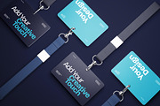 ID Card Landscape Mockup, a Product Mockup by graphicook