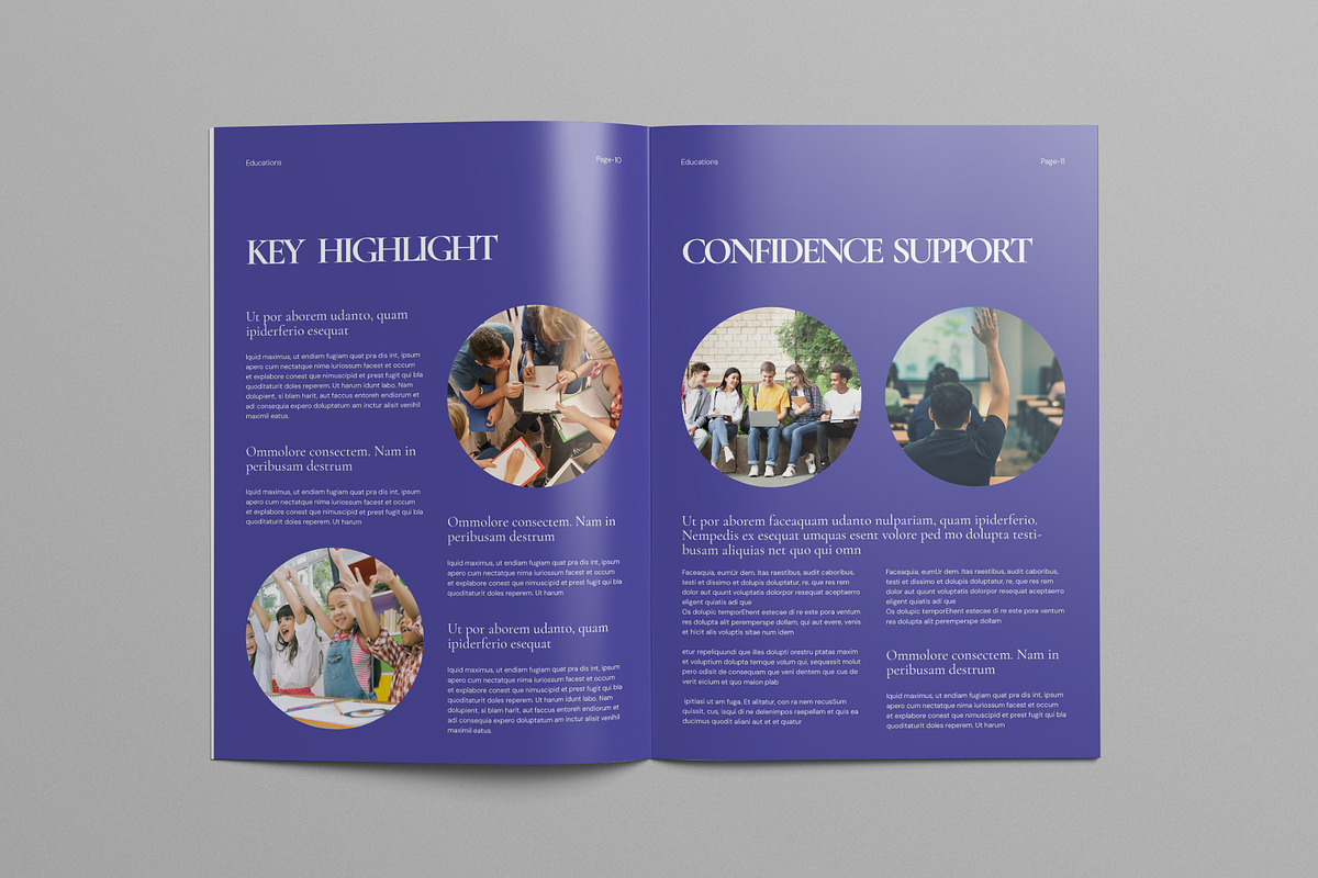 Education Brochure Template | Canva, a Brochure Template by Pixelpick