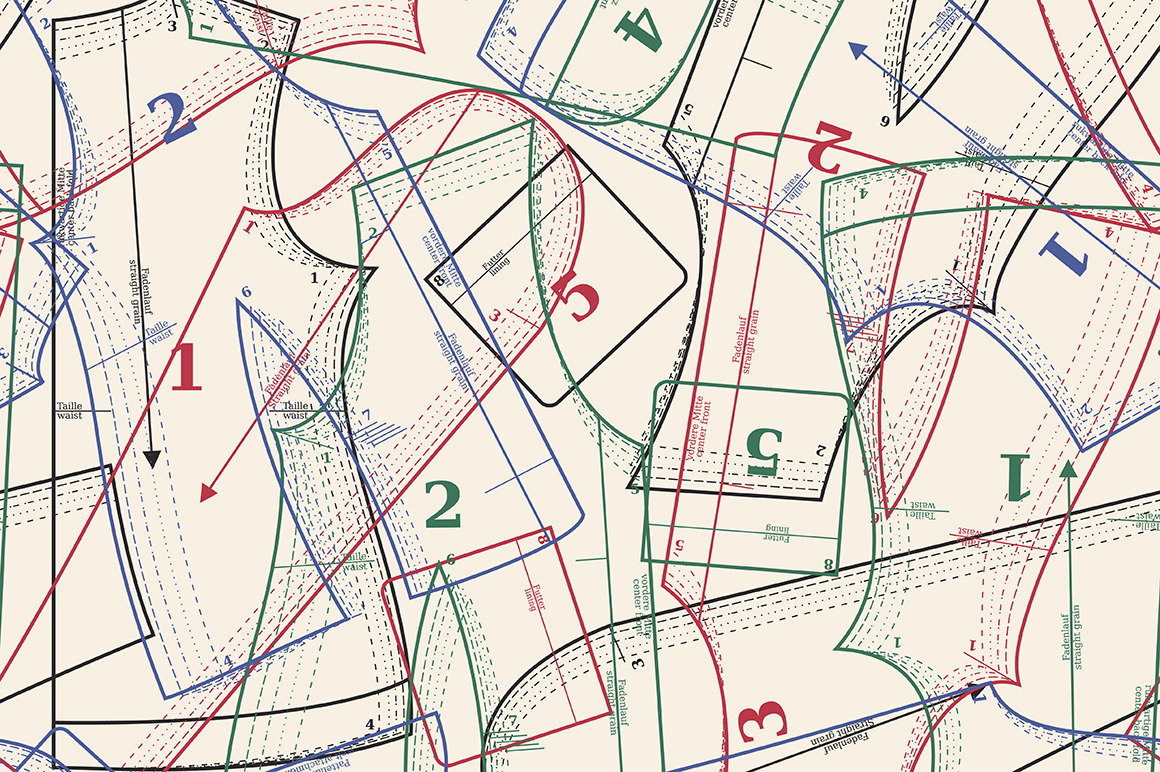 Seamless sewing pattern, a Pattern Graphic by Designifty