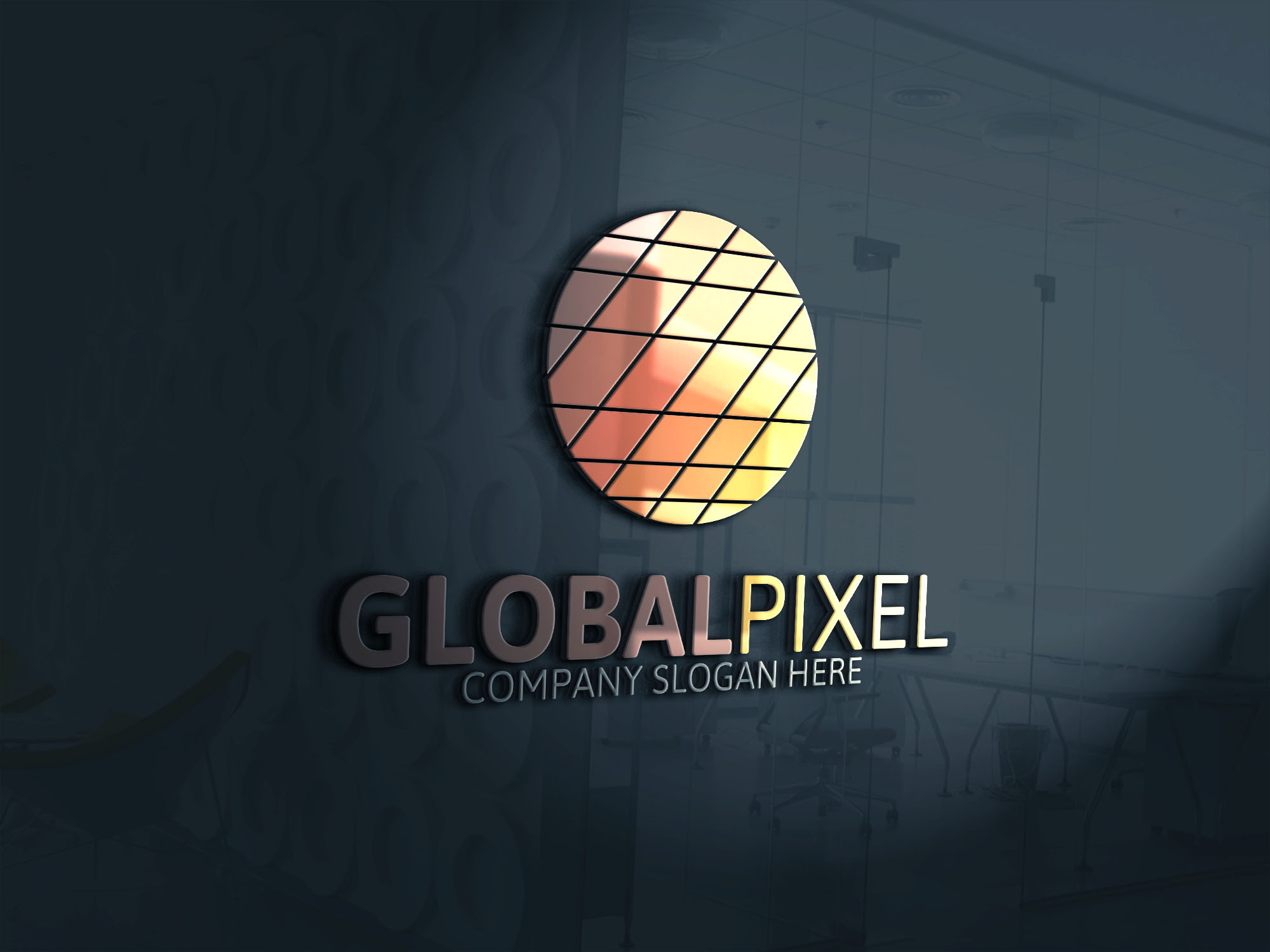 Global Pixel, a Branding & Logo Template by Josuf Media