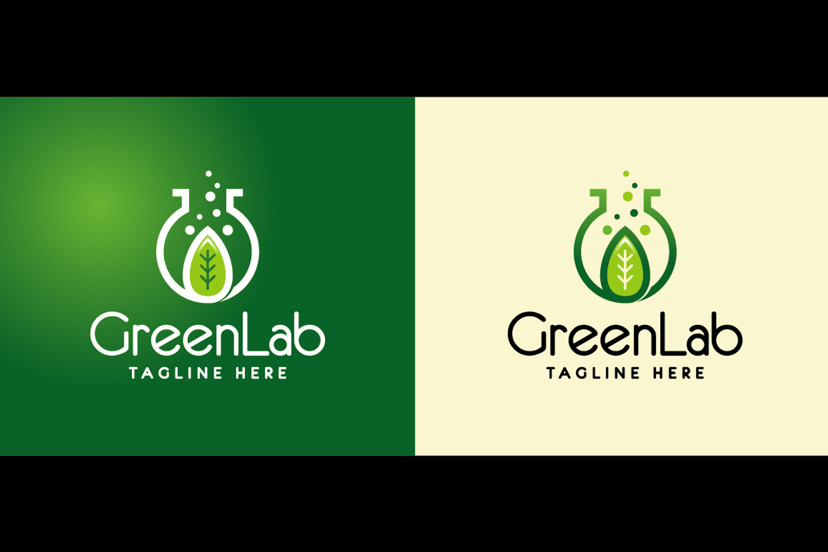 Green Lab, a Branding & Logo Template by emotions76