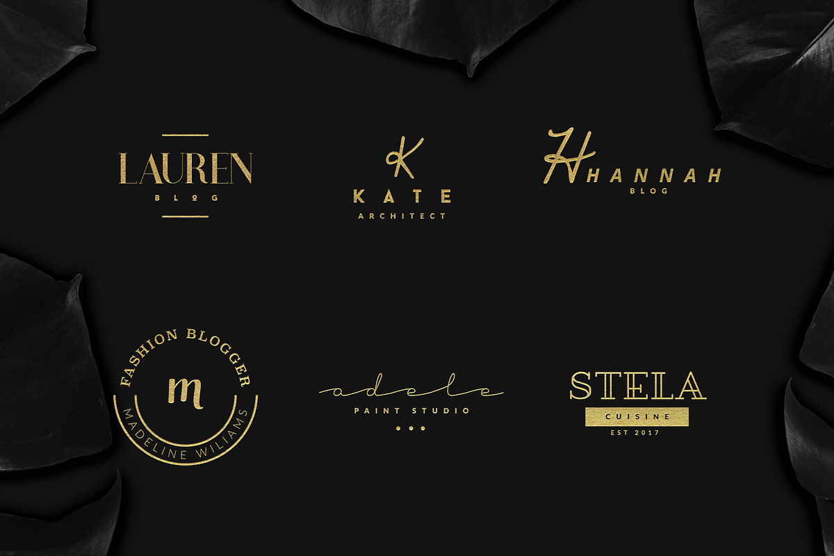 GOLDIVA Logo Pack Vol.1, a Branding & Logo Template by GraphicDash ...