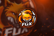 Fox 3 - mascot logo | Branding & Logo Templates ~ Creative Market
