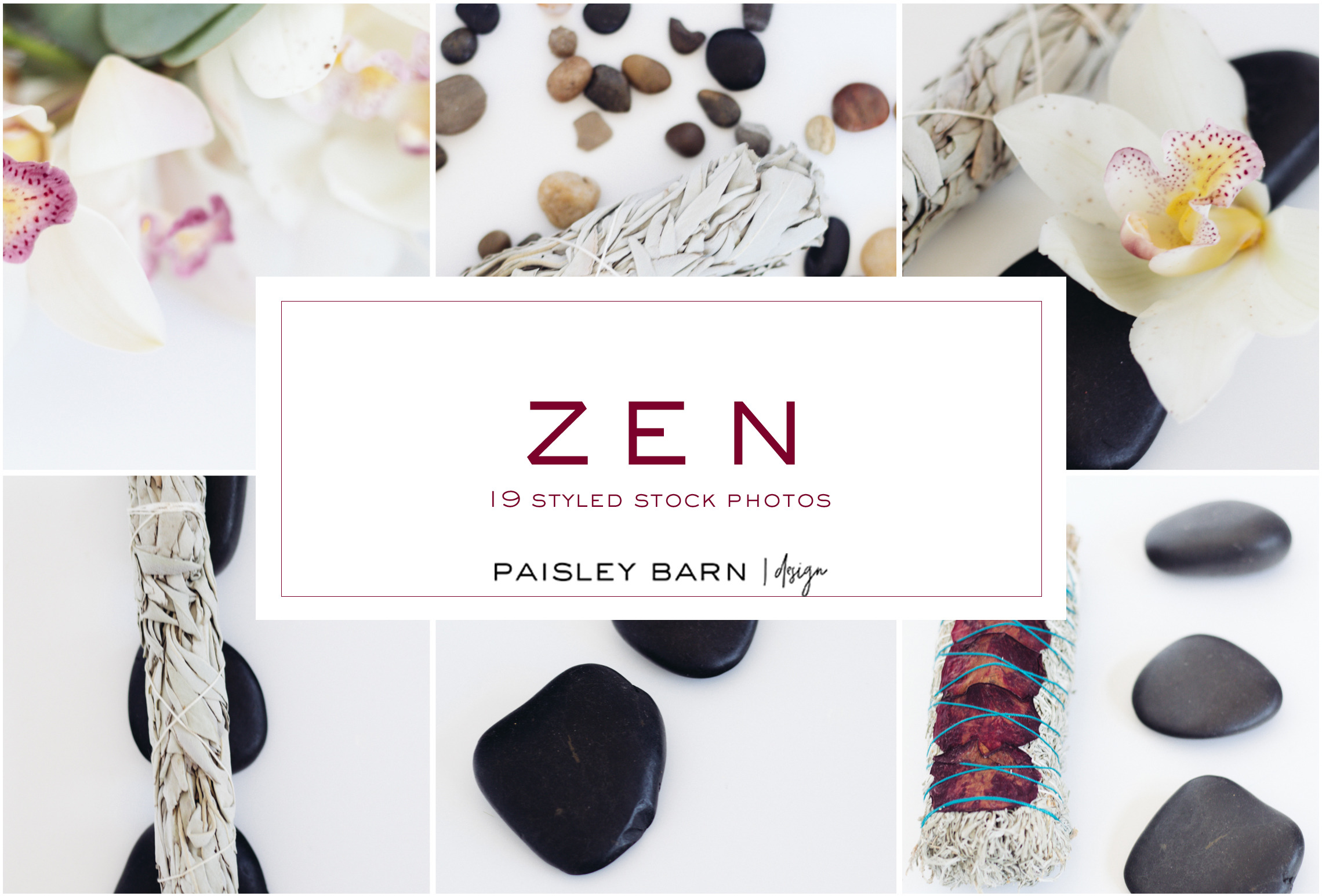 Zen Styled Photo Bundle, a Social Media Template by Paisley Barn Design