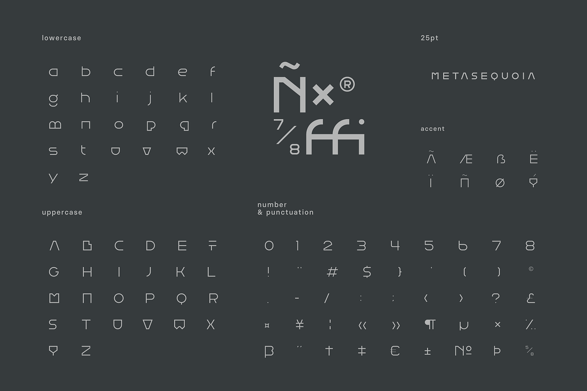 Rabno Font, a Sans Serif Font by baqoos