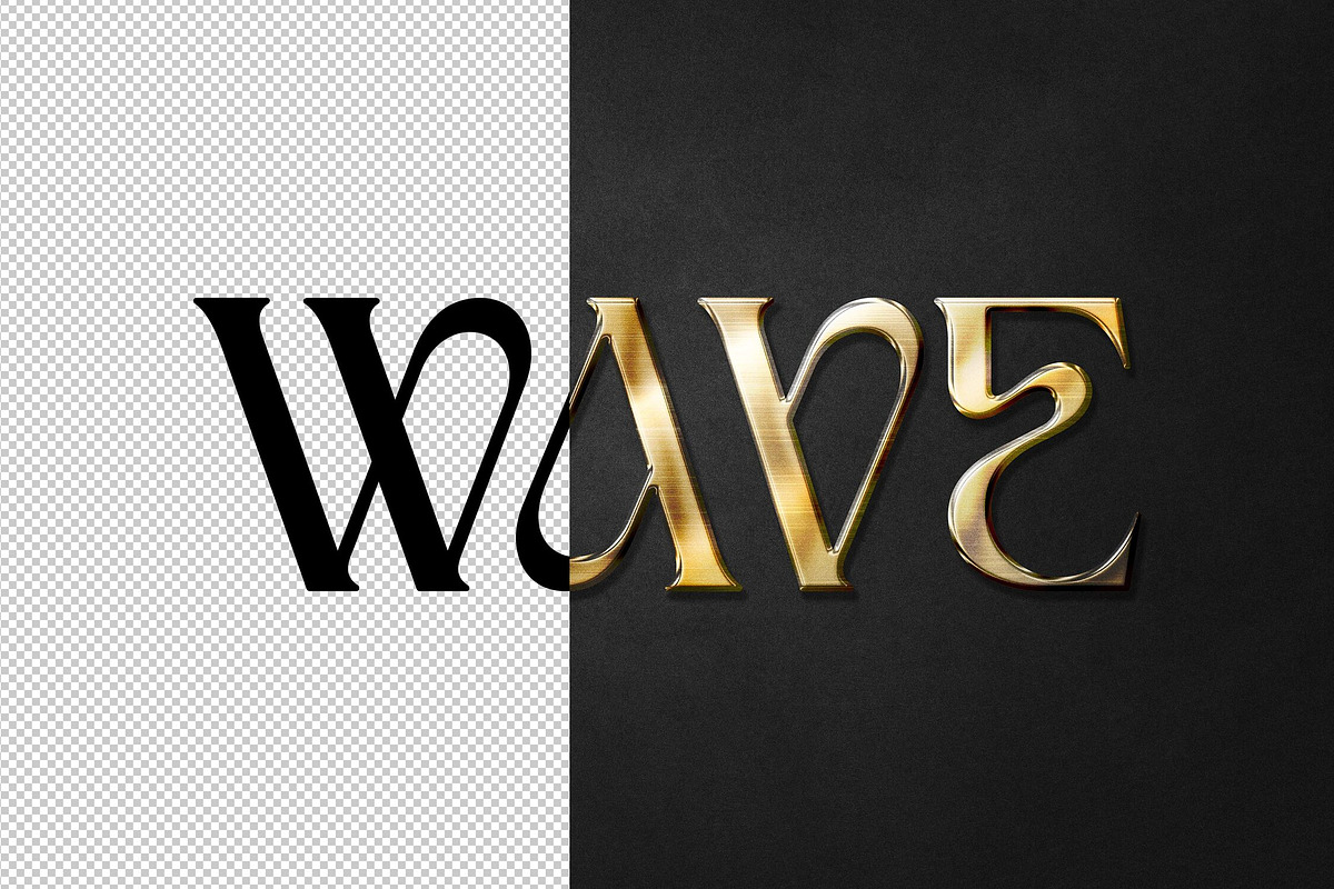 Gold Text & Logo Effect, a Layer Style Add-On by Design Squad