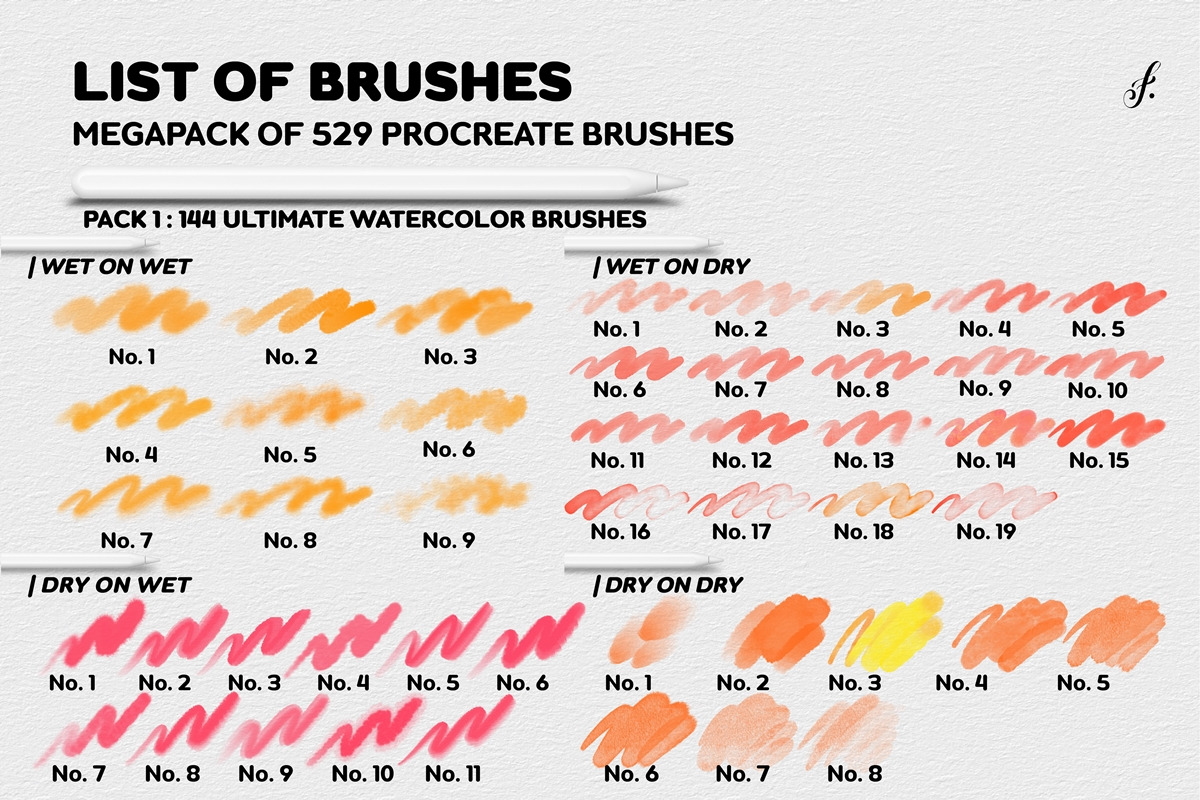 Procreate Brush Megapack