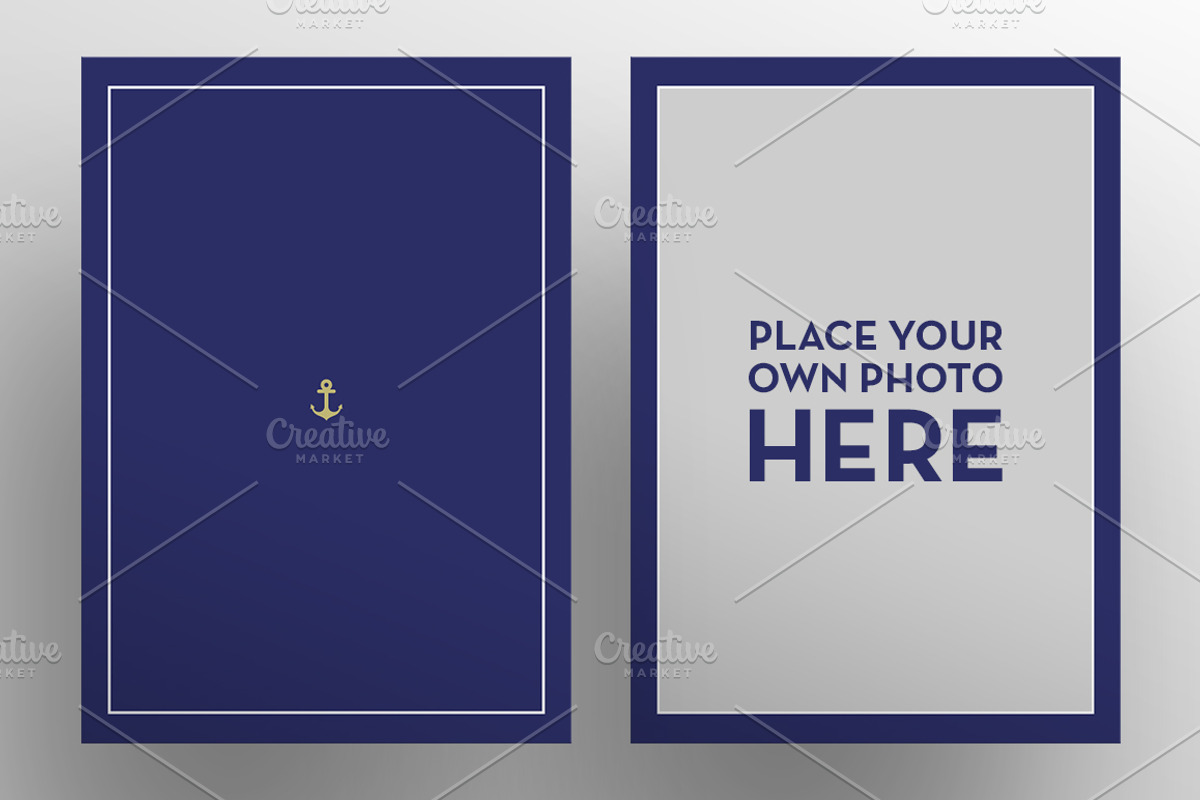 Save the Date - Nautical Postcards, an Invitation Template by xxDeadPixels