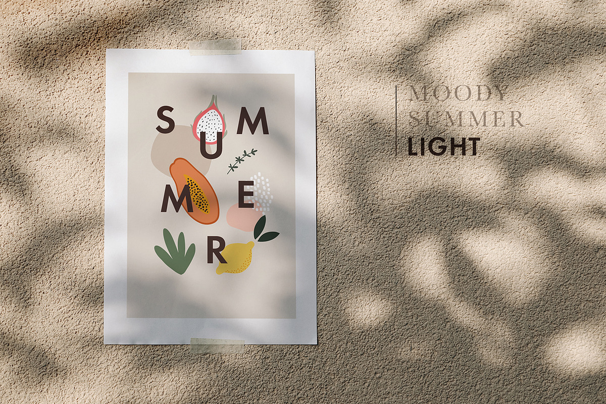 Light Summer Mockups, a Print Template by Tabita's shop