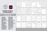 Ultimate Planner Bundle Pack Vo.01, a Stationery Template by MNT ...